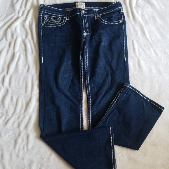L.A. idol | Jeans | Blue Jeans W Thick White Threading 6 | Poshmark